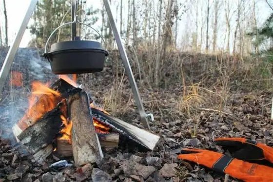Petromax cooking tripod